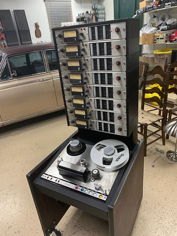 1969 Ampex 440-8 Model "A" Eight Track 1” Analog Studio | Reverb