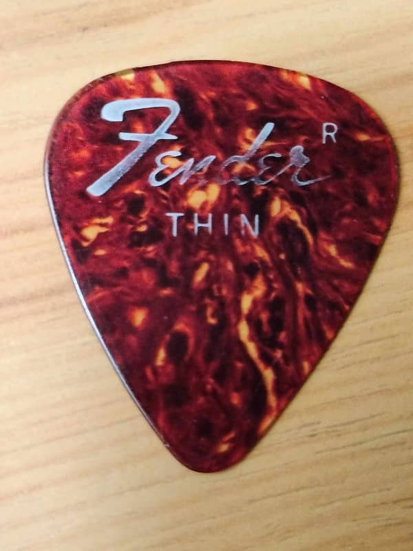 Fender Vintage Guitar Pick THIN Style #351 1970's | Reverb