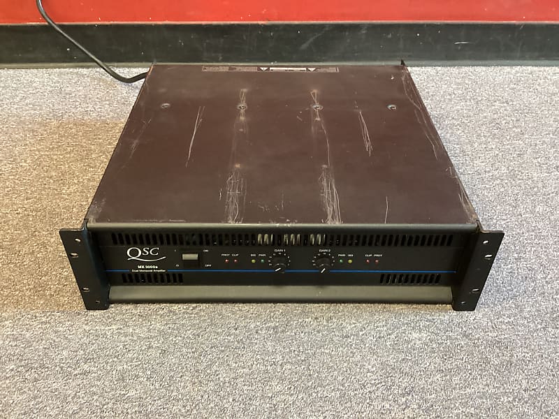 QSC MX-3000A Power Amplifier | Reverb