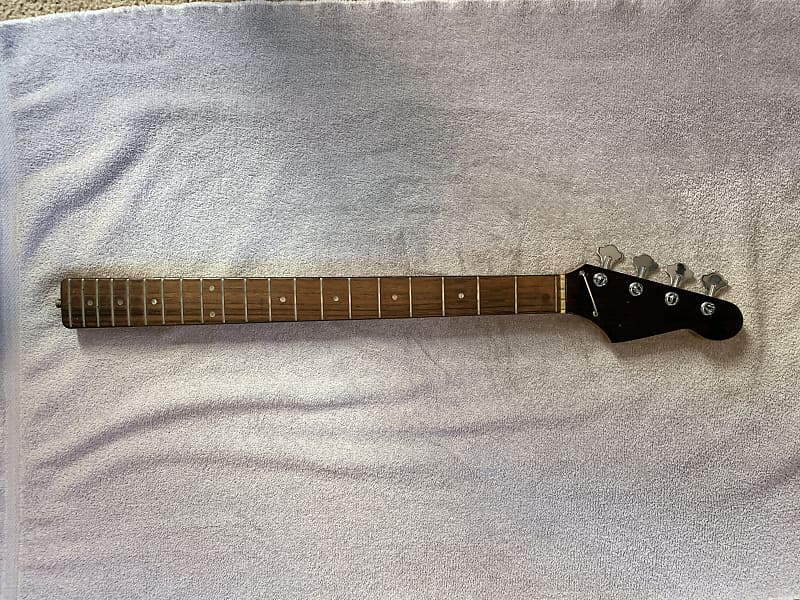 Teisco short scale bass guitar neck | Reverb
