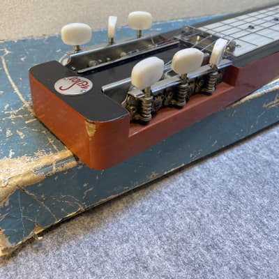 Amazing, Teisco EG-DB2 lap steel guitar in the original box | Reverb