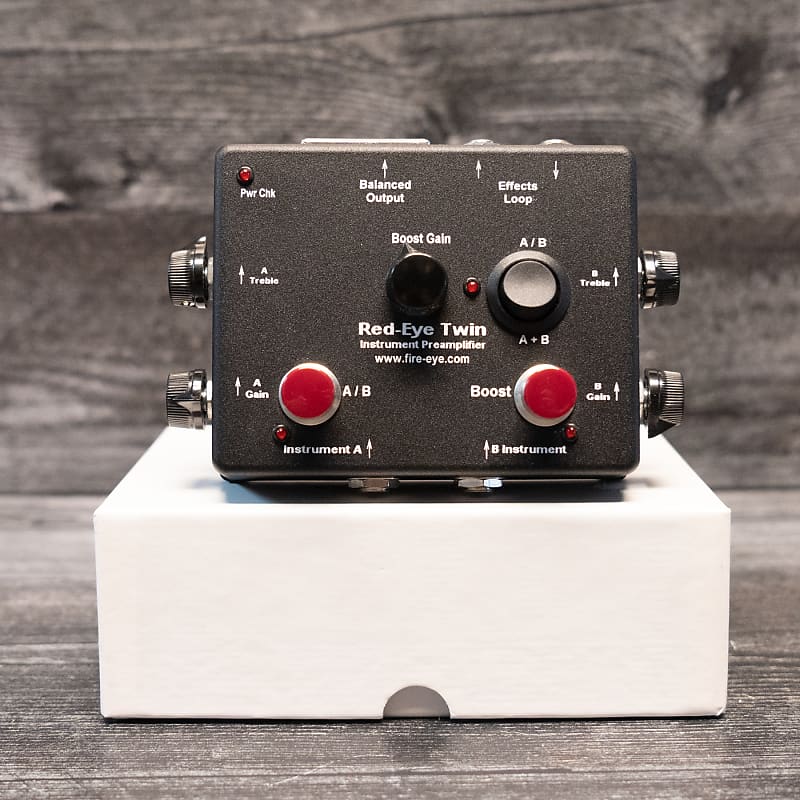 Fire-Eye Red-Eye Twin Instrument Preamplifier | Reverb