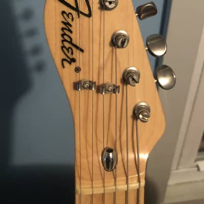 Left handed Fender Telecaster Thinline | Reverb
