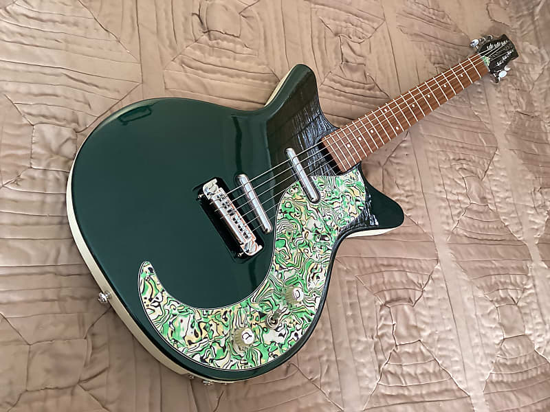 Danelectro 59M NOS Double Cutaway 2019 - Green with custom | Reverb
