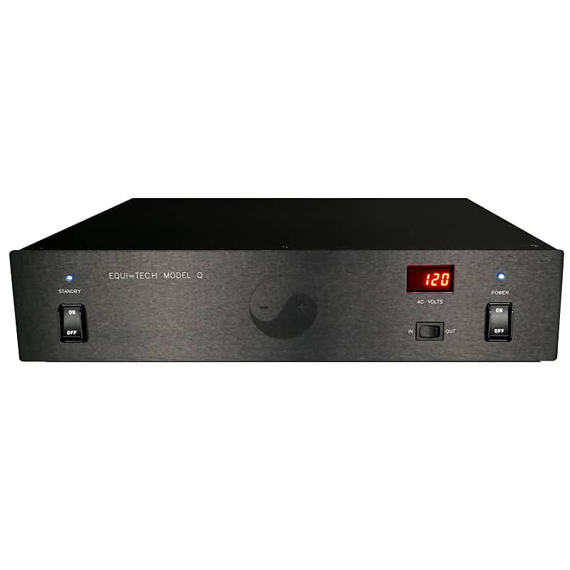 Equitech Model Q 12-Outlet Power Conditioner - Black, 20 Amp, | Reverb