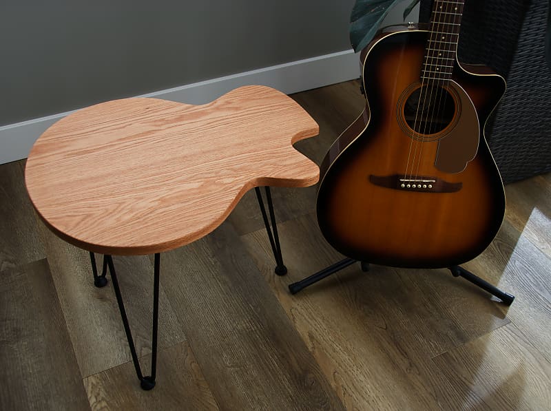 Oak Guitar table | Reverb