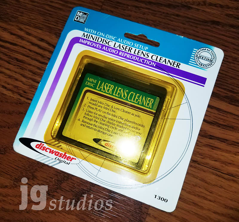 Discwasher Digital - MiniDisc Laser Lens Cleaner w/ On-Disc | Reverb
