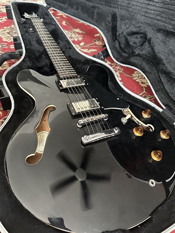 Samick Dot 335 style - Black | Reverb