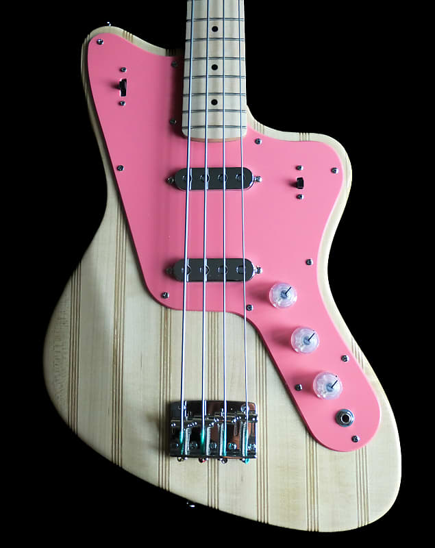 Harpy Instruments Flamingo Bass 2024 -Blonde Pink | Reverb
