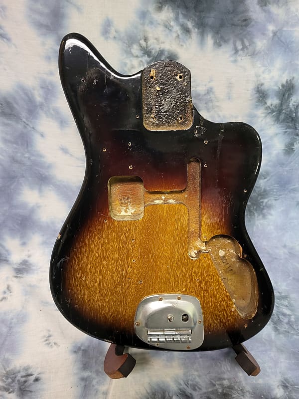 Vintage 1964 Zim-Gar Guyatone Electric Guitar Project Body | Reverb