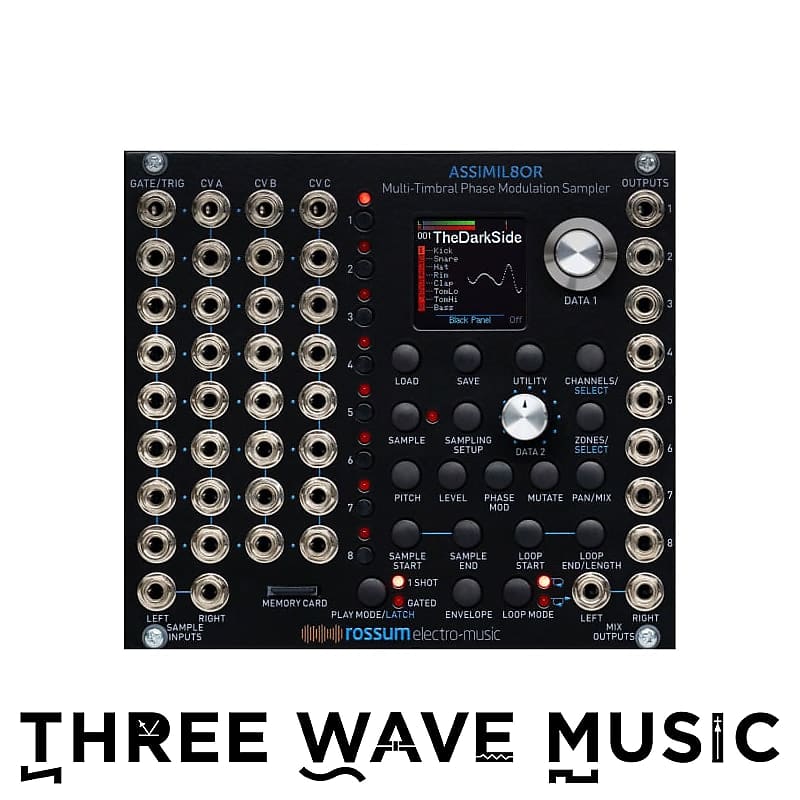 Rossum Electro-Music Assimil8or (Black) - Multi-Timbral Phase | Reverb