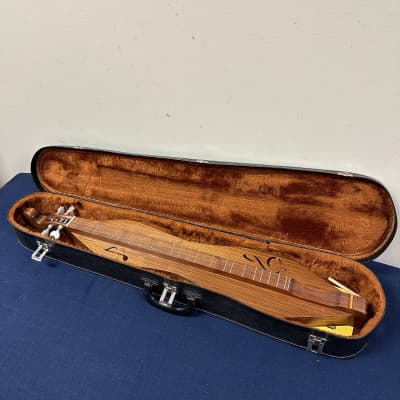 Donald A Round Hammered Dulcimer 1979 Walnut | Reverb