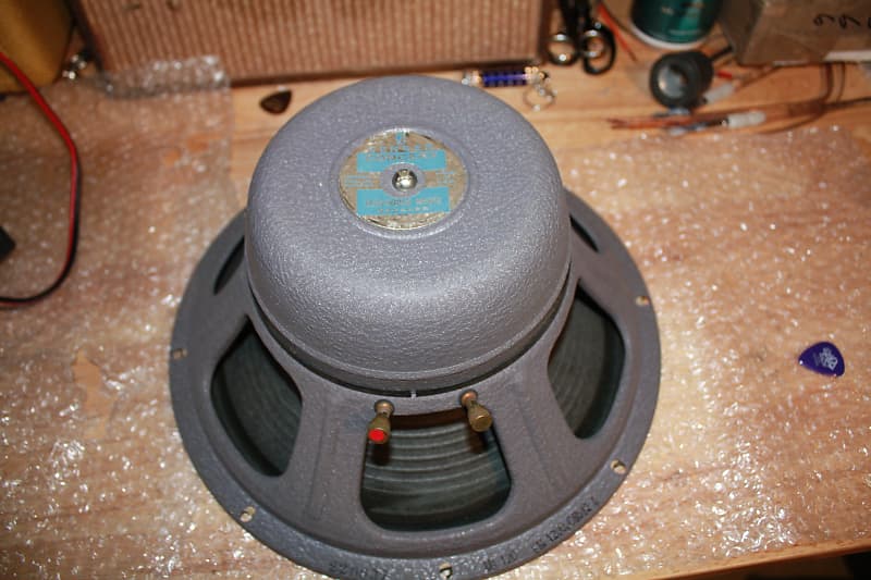 1970 Jensen MI-120/EM1200 Bass Speaker,Bell Cover & Sticker, | Reverb