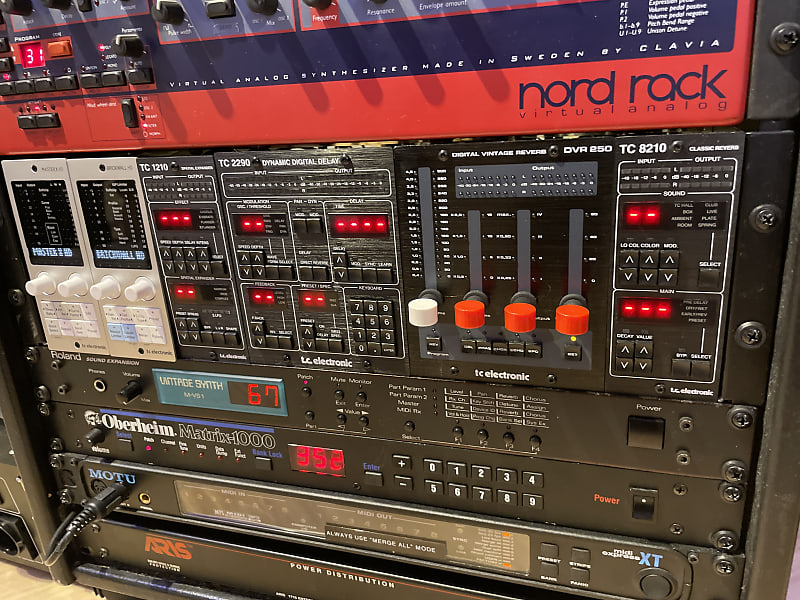 Tc electronic full collection of DT units in a custom rack | Reverb