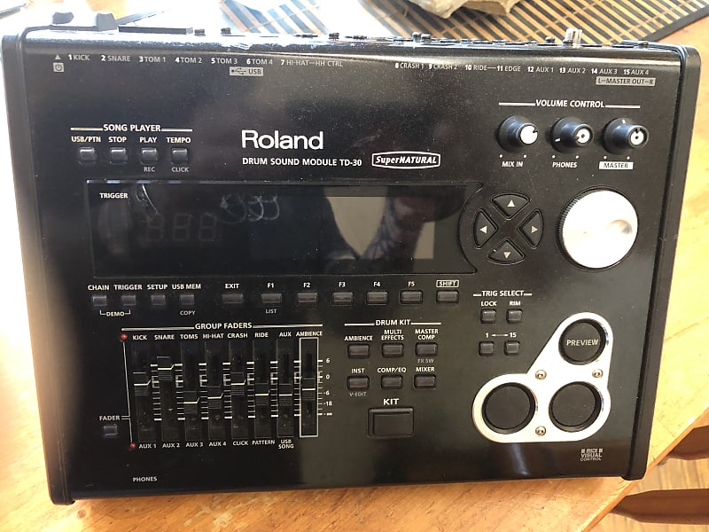 Roland TD-30 2000’s Black | Reverb