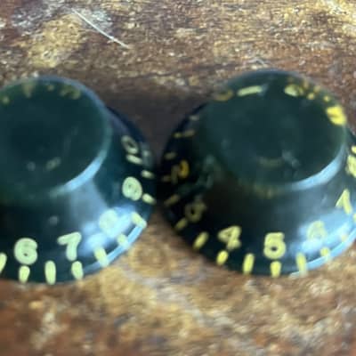 Gibson Set of 2 Vintage Les Paul Jr. Special Custom Knobs | Reverb