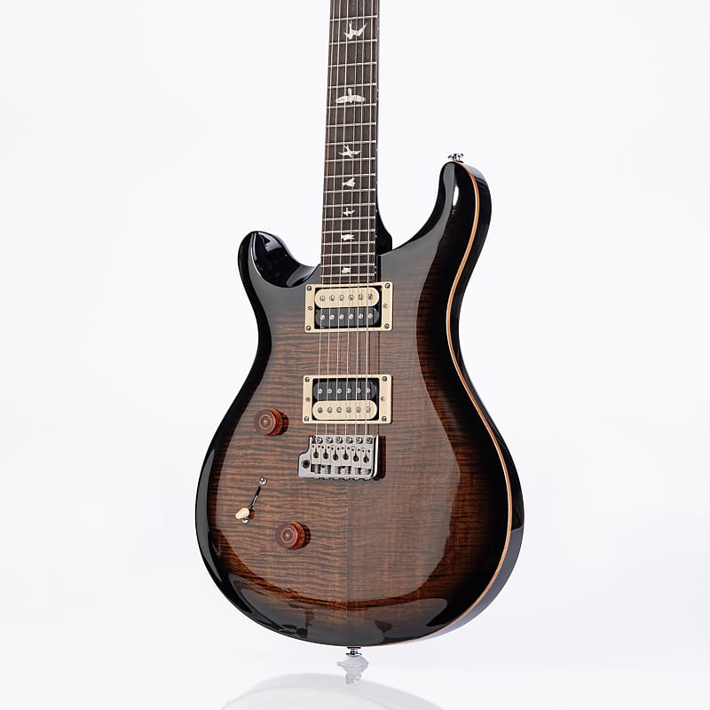 PRS SE Custom 24 Left Handed - Black Gold Burst | Reverb