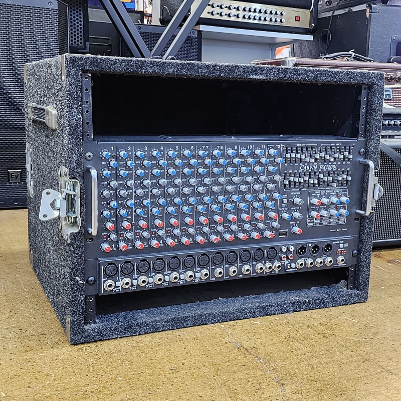 Carvin RX1200R 12 Channel Non-Powered Rackmount Stereo Mixer | Reverb