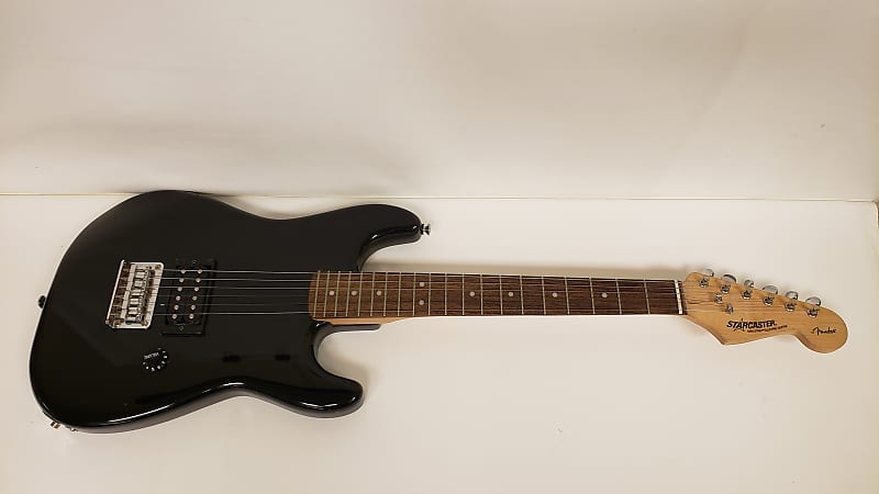 Starcaster by Fender Mini Strat 2000s - Black | Reverb
