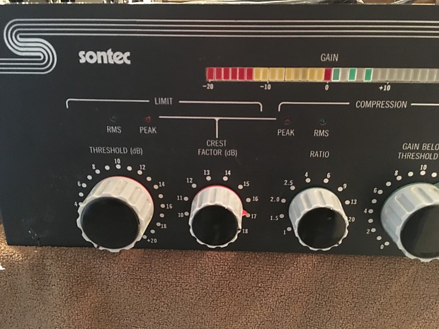 Sontec DRC-200 Dynamic Range Control | Reverb
