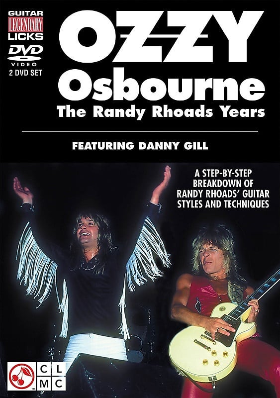Ozzy Osbourne The Randy Rhoads Years DVD (2-DVD | Reverb Australia