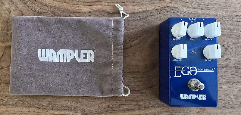 Wampler Ego Compressor V2 (Small Logo) 2010s - Blue | Reverb