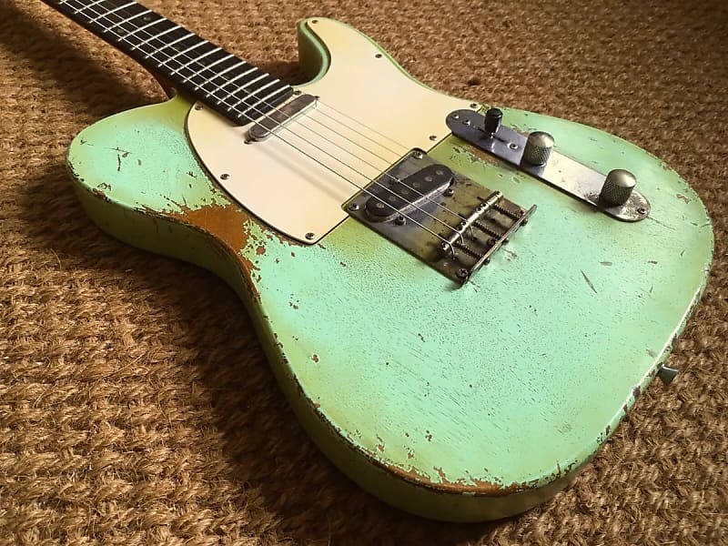 Greenwater Telecaster - Surf Green Heavy Relic | Reverb
