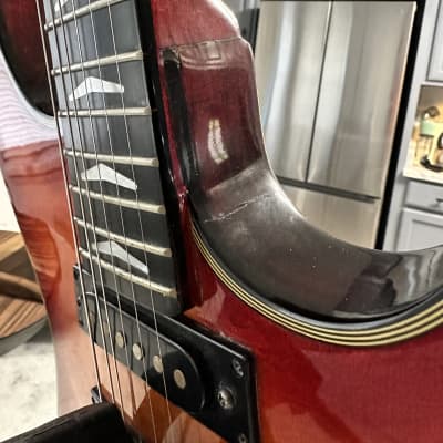 1987 Guild Burnside Blade Cherry Sunburst | Reverb