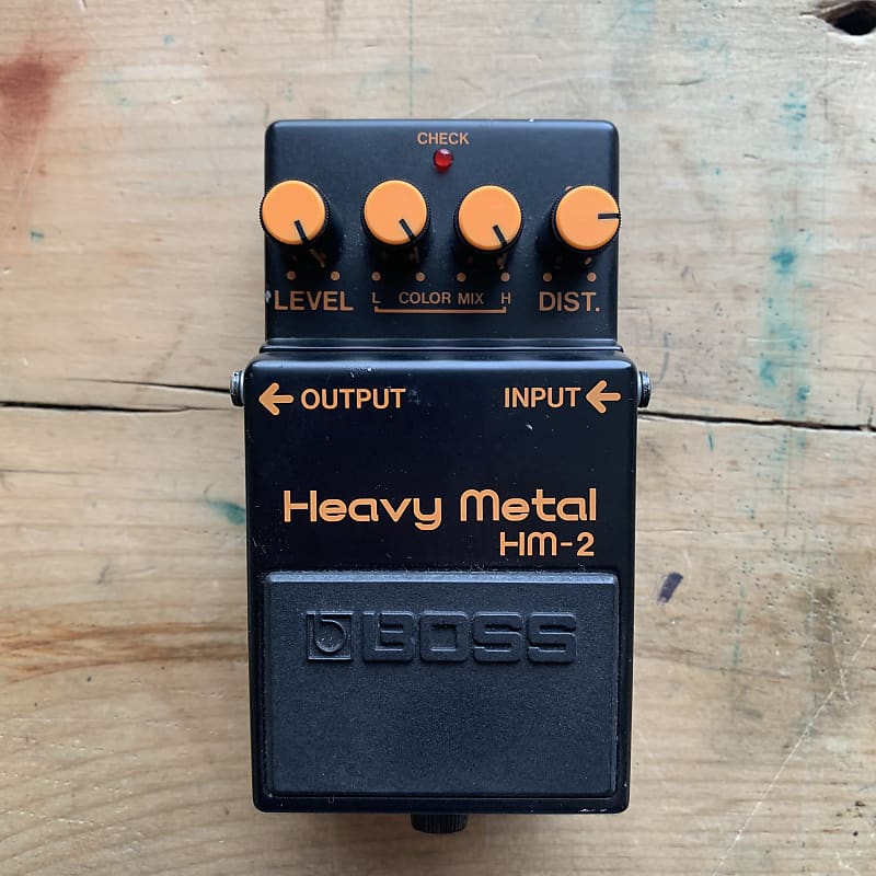 Boss HM-2 Heavy Metal - Black | Reverb