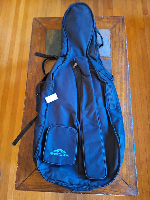 Stadium 3/4 cello soft case gig bag - black | Reverb