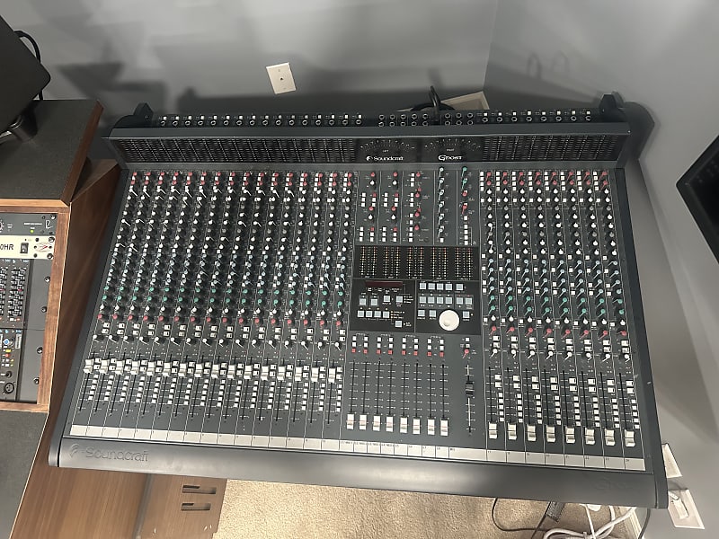 Soundcraft Ghost Mixing Console modded by Creation Audio Labs | Reverb