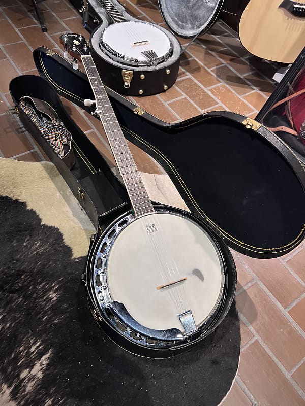 70’s Cortez 5 String Banjo - Shubb 5th String Capo - FREE | Reverb