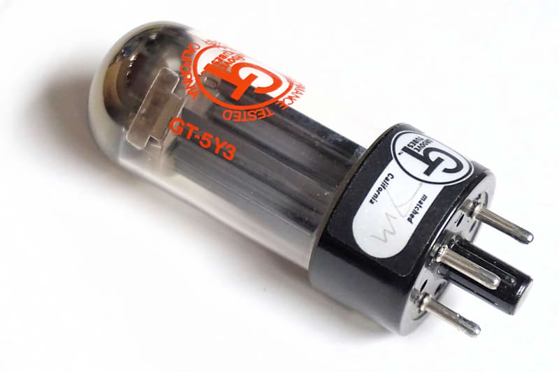Tubes - Groove Tubes GT-5Y3 Rectifier Tube - orange | Reverb