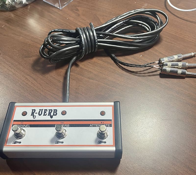 Switch Doctor 3 Button Replacement Foot pedal Orange | Reverb