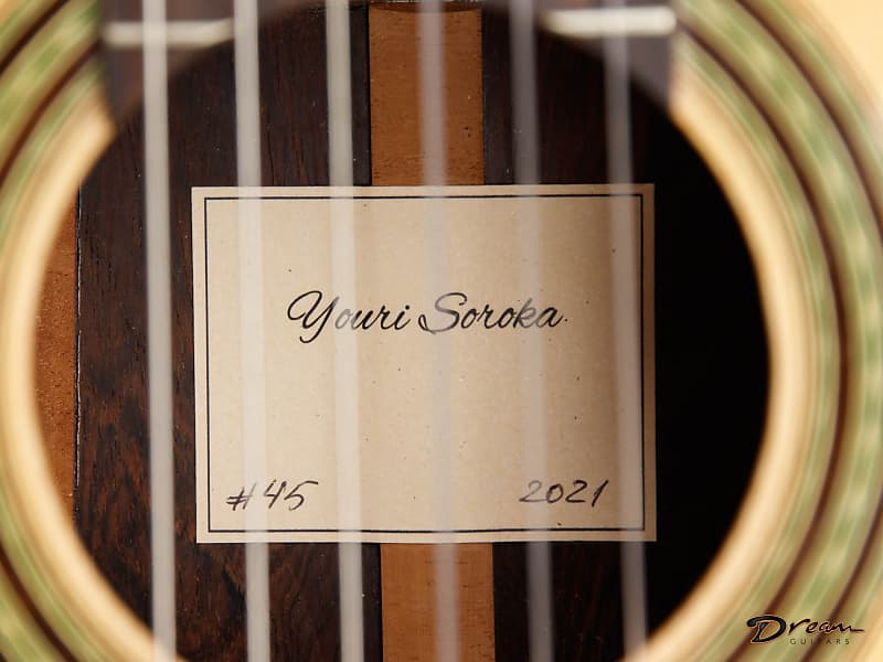 2021 Youri Soroka Torres Model, CSA Rosewood/Spruce | Reverb