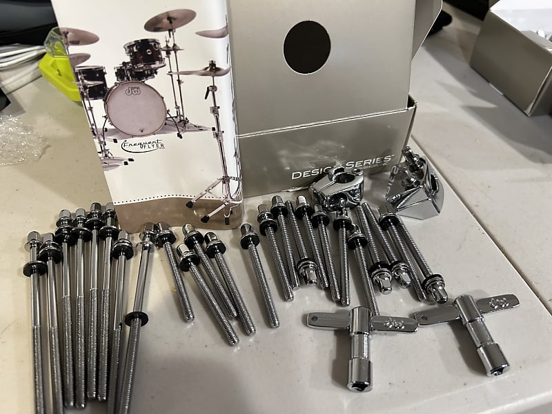 DW tension rods Stainless steel | Reverb