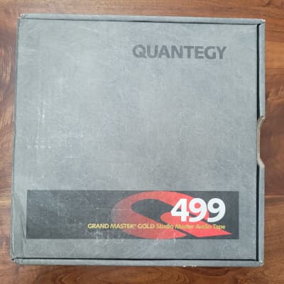 Quantegy Grand Master Gold 2" Take up reels with cases, | Reverb