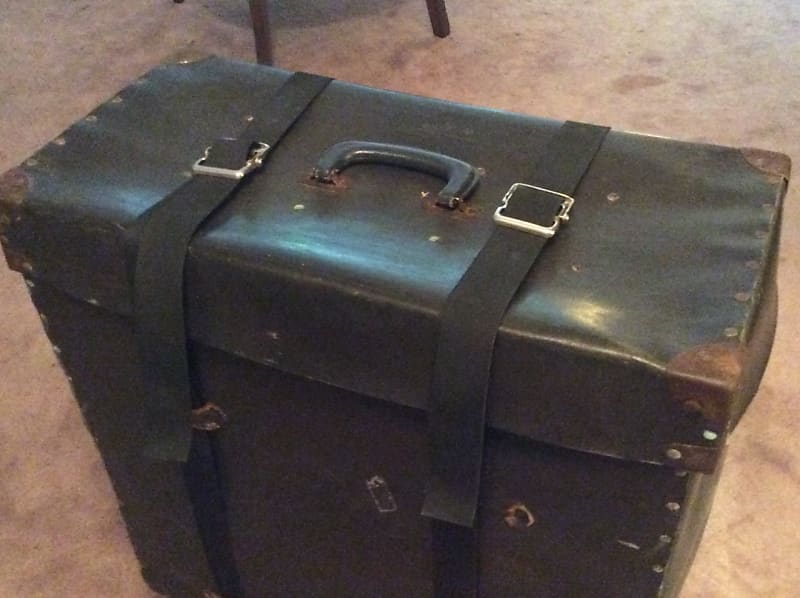 Ludwig Vintage Trap Case 1960's Vulcanized Fibre | Reverb