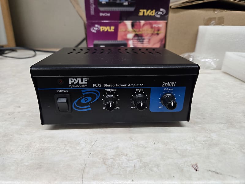 Pyle PCA2 2X40W Power Amplifier | Reverb