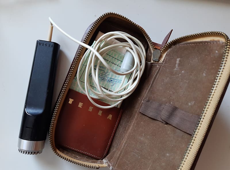 Tesla AMD205 vintage microphone | Reverb