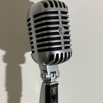 Vintage 1970’s Shure PE55 Dynamic Microphone, works w/cable & | Reverb