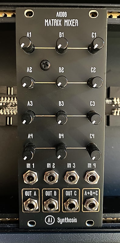 AI Synthesis AI008 Matrix Mixer, built and tested 2022 - | Reverb