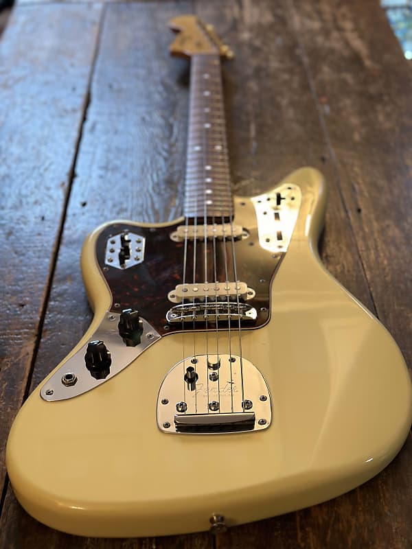 LEFTY! Fender Japan Jaguar Left Handed 1966 Reissue 1997 | Reverb