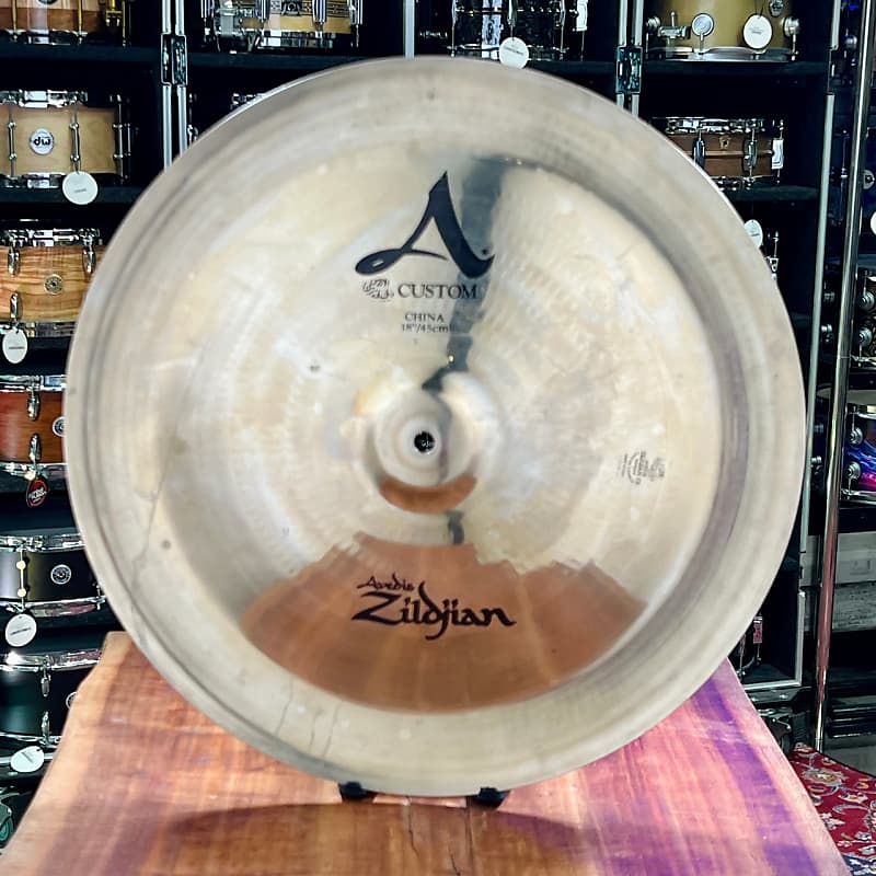 Used Zildjian A cust China 18" Brilliant | Reverb
