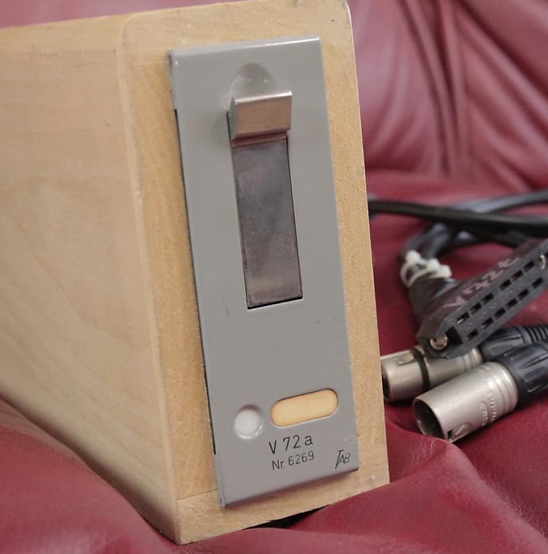 Telefunken TAB (Siemens) V72a vintage pre amp *Tested + | Reverb