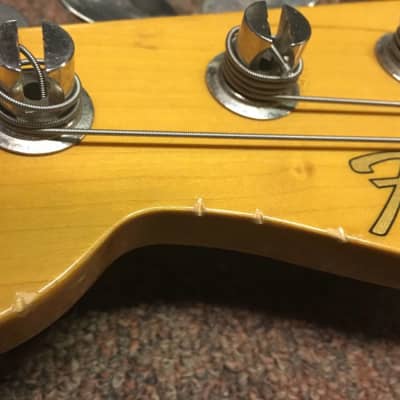 Fender Jazz Bass Made In Japan late 80's/early90's White Left | Reverb