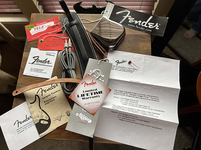 Fender Telecaster case candy pack | Reverb