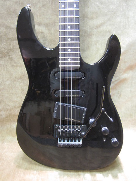 1988 Kramer ST 600 H Black Floyd Rose II Duncan Design Rare | Reverb
