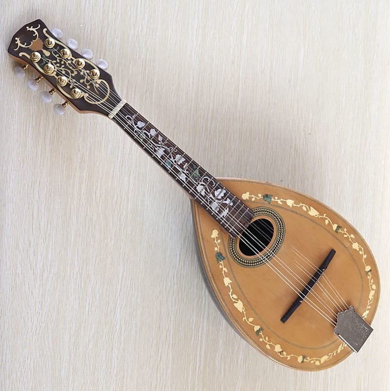 26 Inch 8 String Mandolin, Spruce/Cedar Wood Top Body, Okoume | Reverb