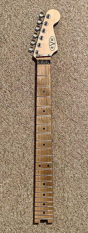 NATURAL RELIC 2014 EVH STRIPED SERIES LOADED MAPLE NECK | Reverb
